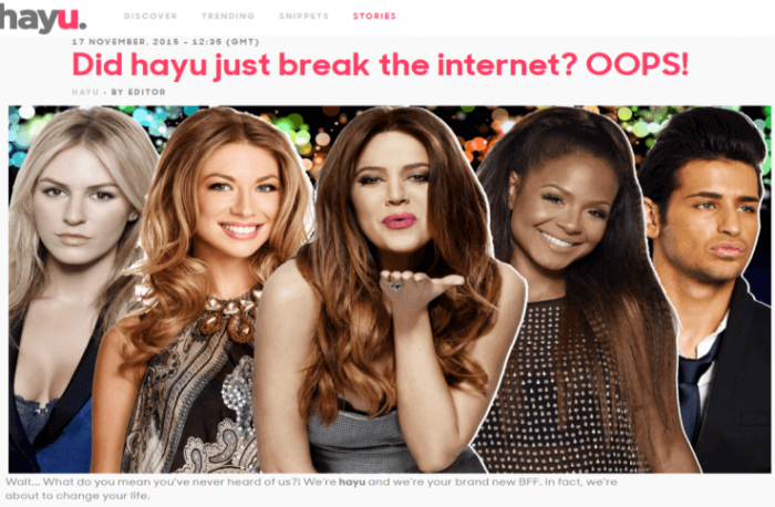 Hayu Launches in the UK - Smart DNS Fan